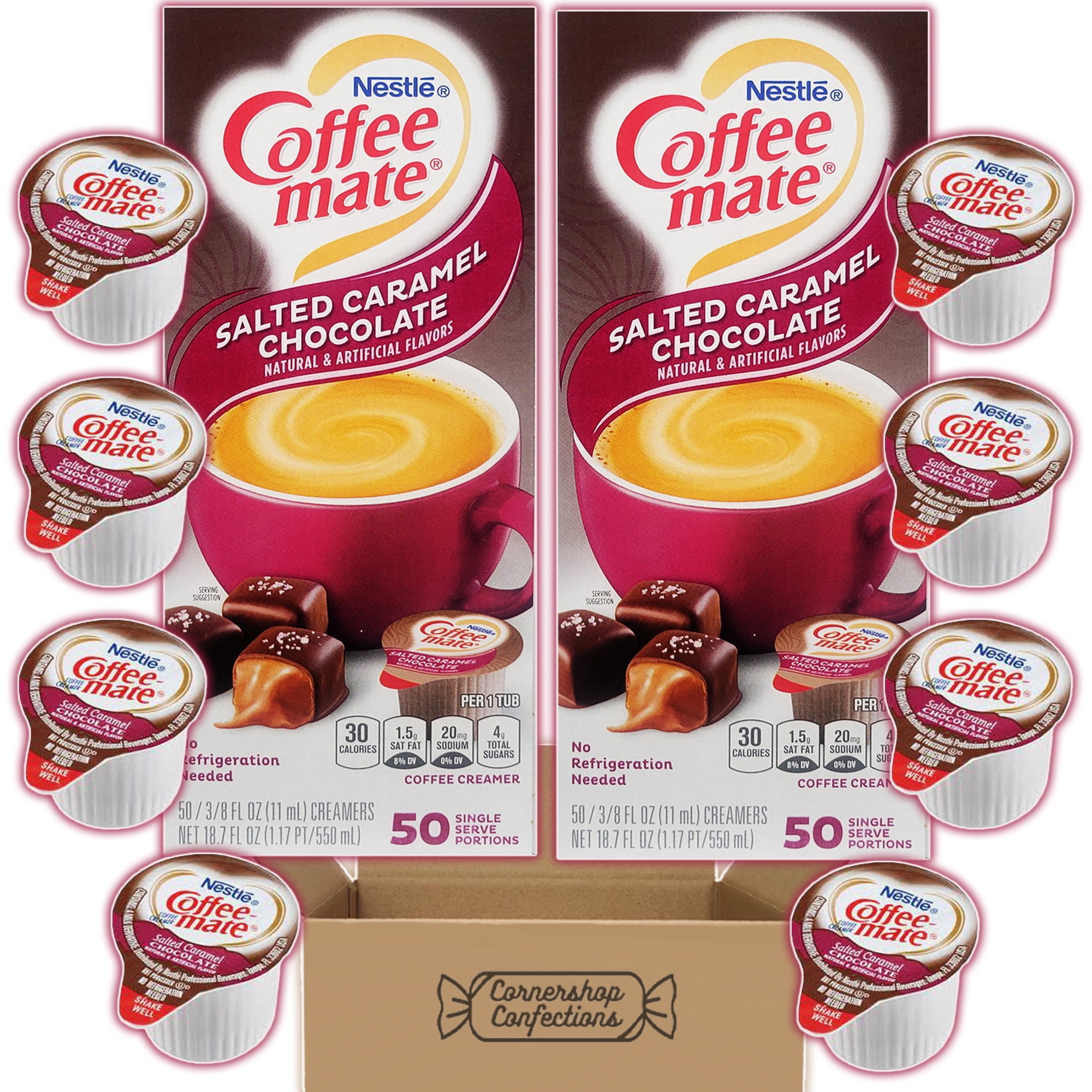 Salted Caramel Chocolate Coffee Mate Mix and Match Flavored Creamer ...