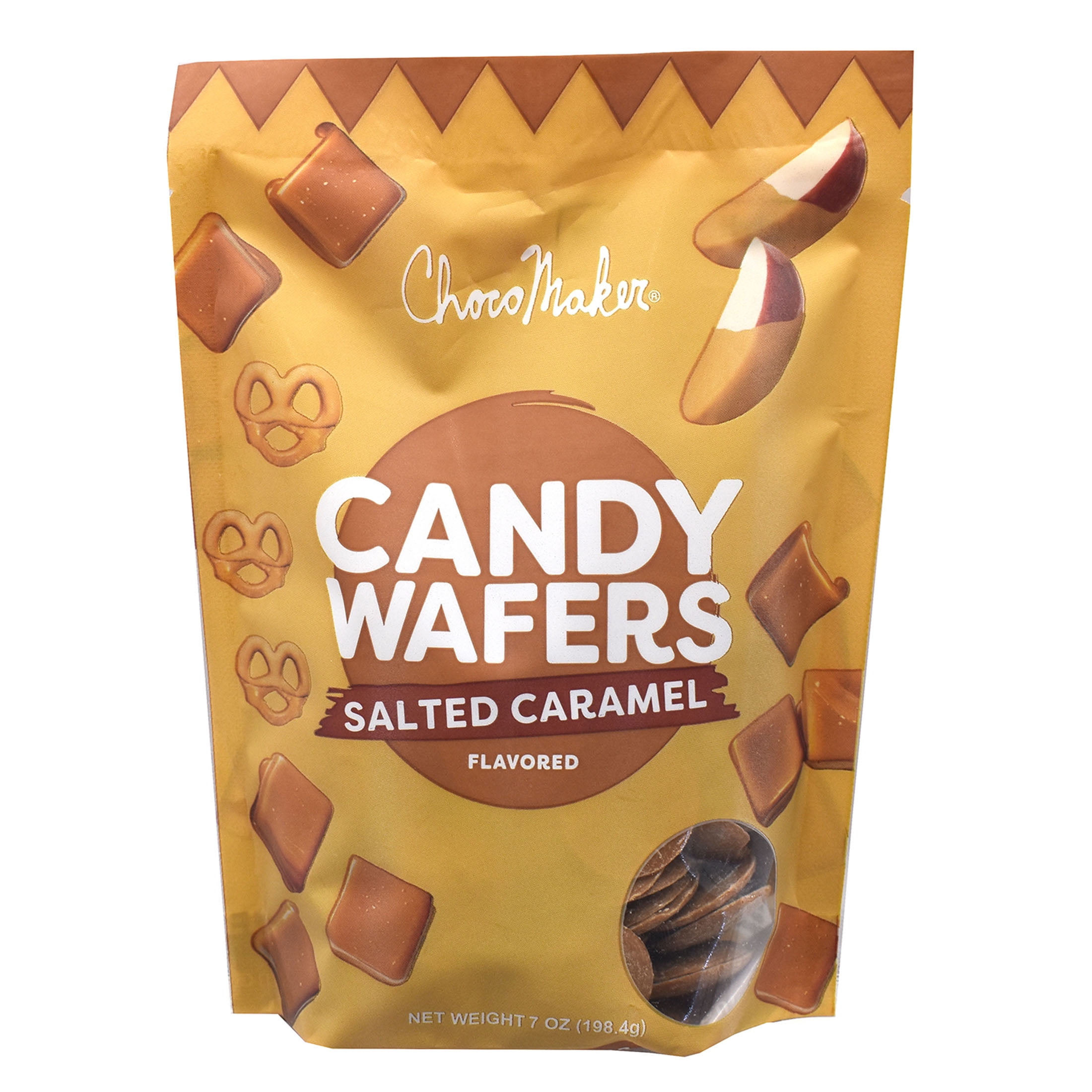 ChocoMaker Salted Caramel Flavored Candy Wafers 7oz - Walmart.com