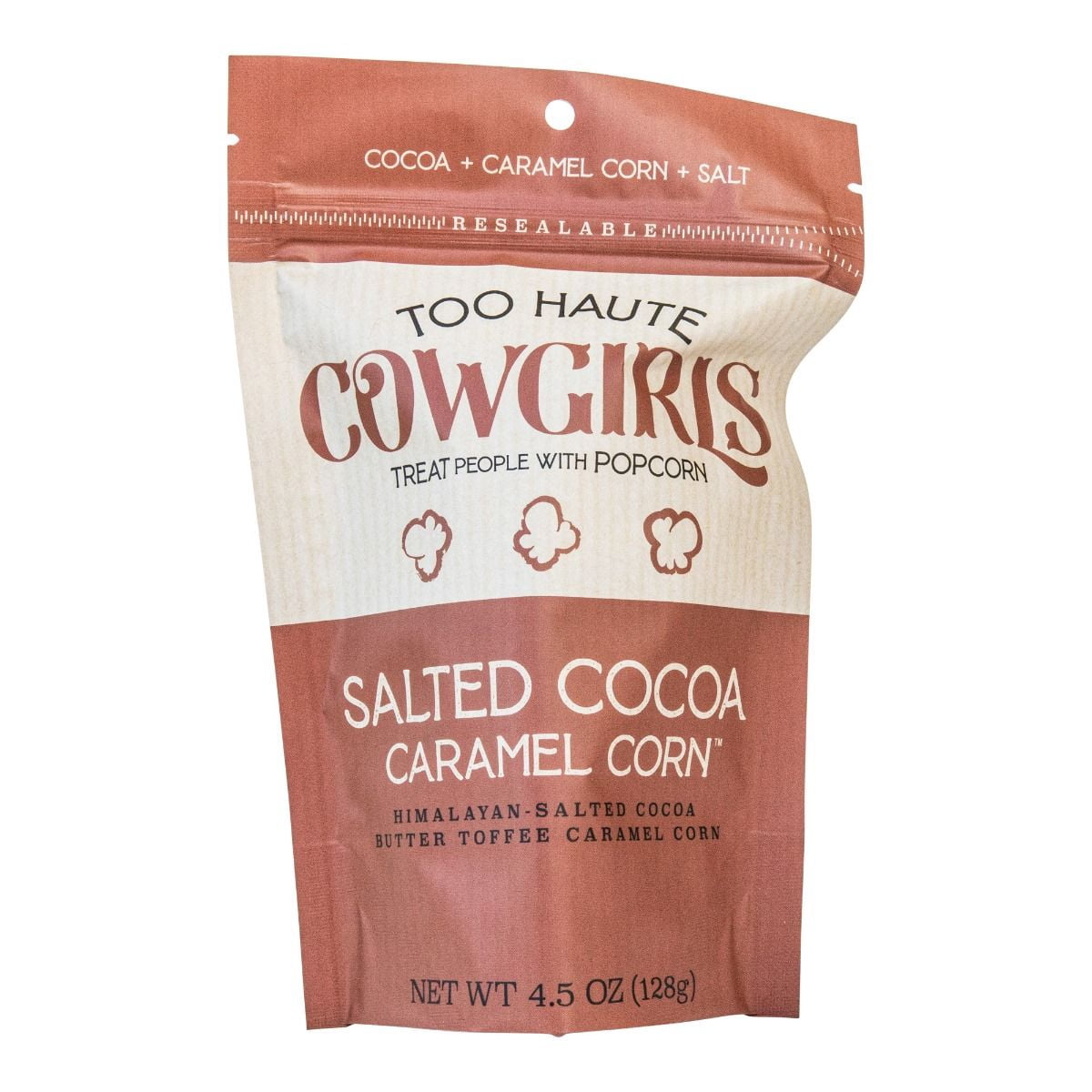 Salted Cocoa Caramel Corn - 12-4.5z Bags - Too Haute Cowgirl - Walmart.com