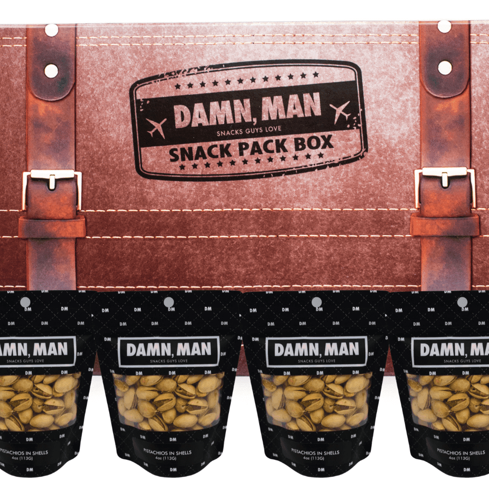 Salted Shelled Pistachios - Premium Snack Packs for Men - 1 lb Gourmet ...