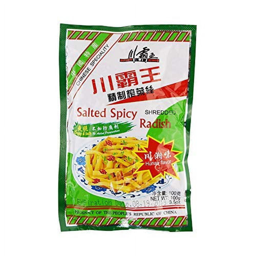Salted Shredded Radish (Pack of 4) 川霸王榨菜丝 - Walmart.com