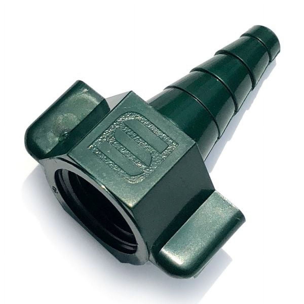 Salter Nipple Nut-and-Stem 'Christmas Tree' Adapter for Oxygen Tubing ...