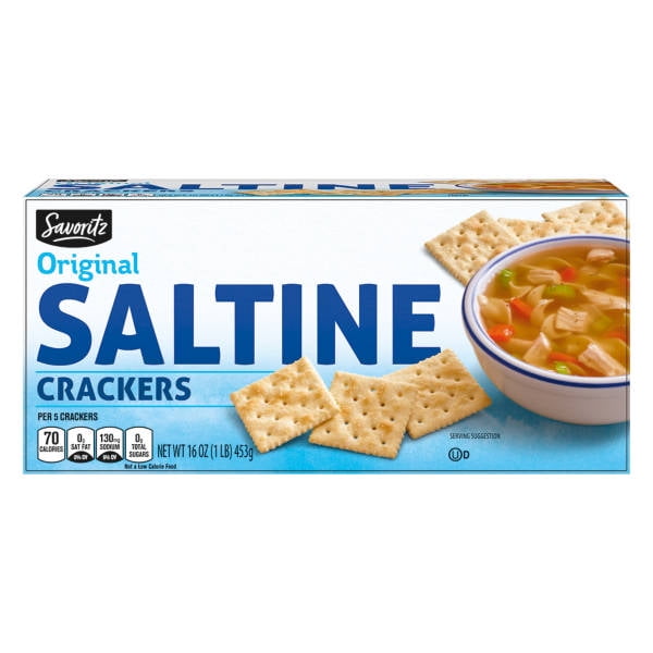 Savoritz Saltine Crackers, 16 oz - Walmart.com