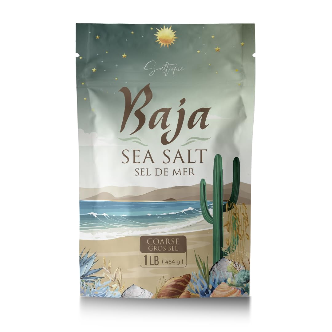 Saltique 1lb Baja Sea WHF2 Salt Coarse - 4X More than Celtic Salt ...