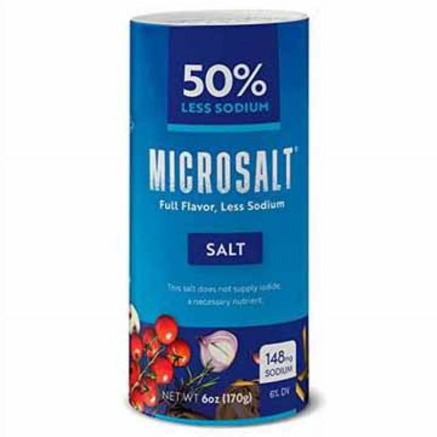 Saltme Salt Shaker Microsalt 6 Oz - Pack Of 6 - Walmart.com