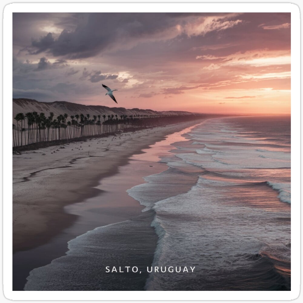 DOPASTICKER Salto,Uruguay Gift You - Phone Stickers, Waterproof Decals ...