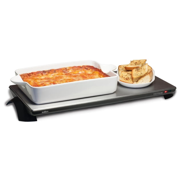 Salton Large Cordless Hotray® Warming Tray with Adjustable Temperature ...