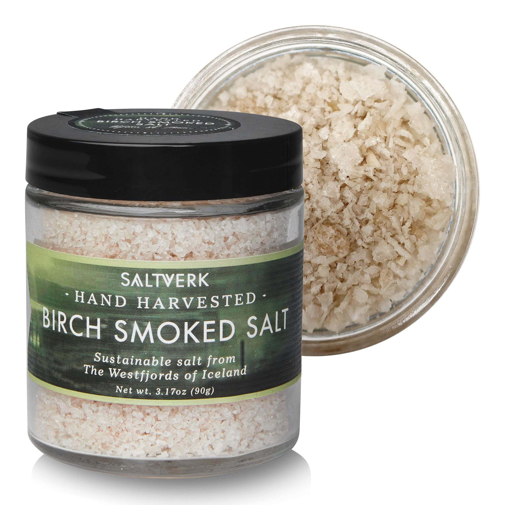 Saltverk Birch Smoked Sea MFF30 Salt - Gourmet, Icelandic, Hand ...