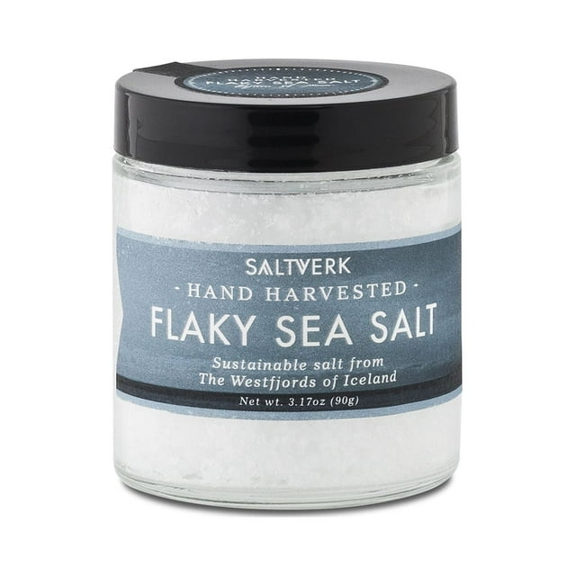 Saltverk Handcrafted Gourmet Flaky Sea Salt, 3.17 Ounces, Cooking ...