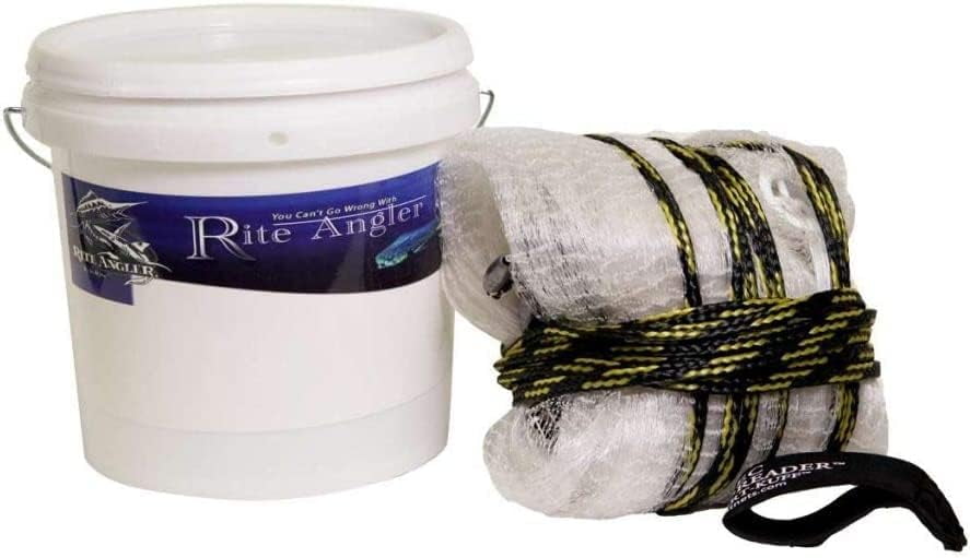 Saltwater Cast Net – Premium Nylon Bait Fishing Net for Shrimp, Minnow ...