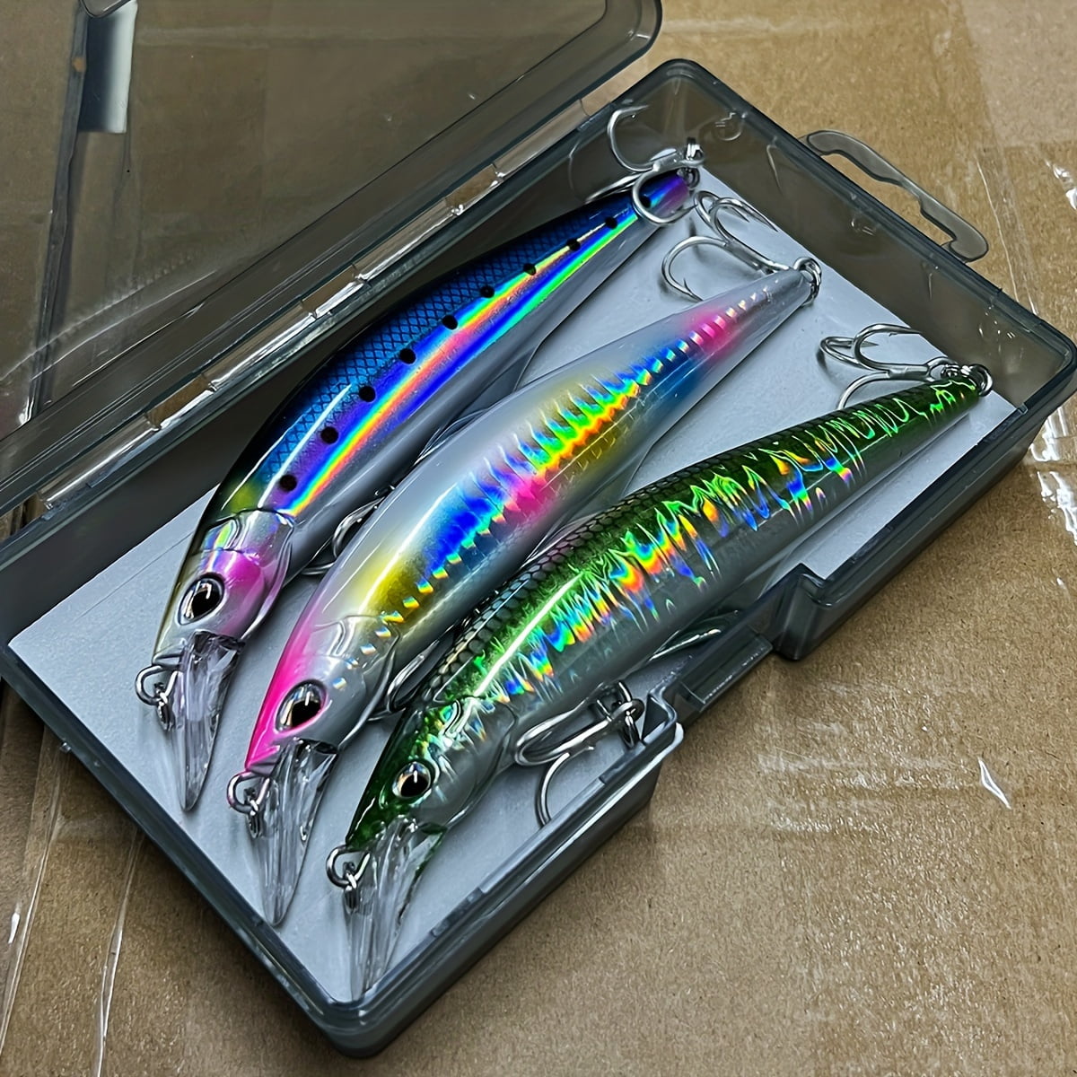 Saltwater Fishing Lures Kit | Surf Fishing Striped Bass Lures Hard Bait ...