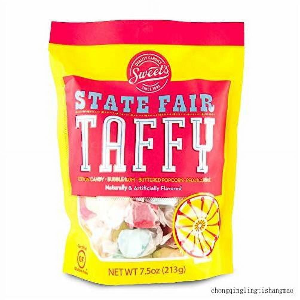 Saltwater Taffy, Gourmet State Fair Taffy, 7.5 Ounces - Walmart.com