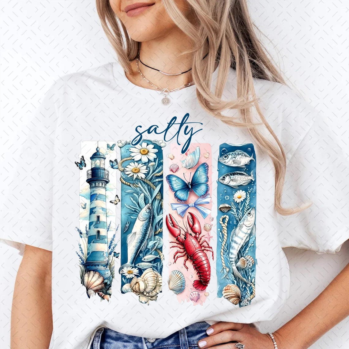 Salty Beach Ocean shirt Sublimation Design Instant Digital Download ...