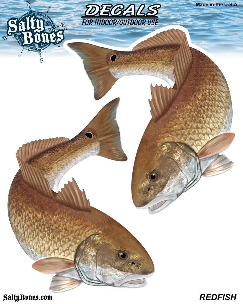 Redfish Decals