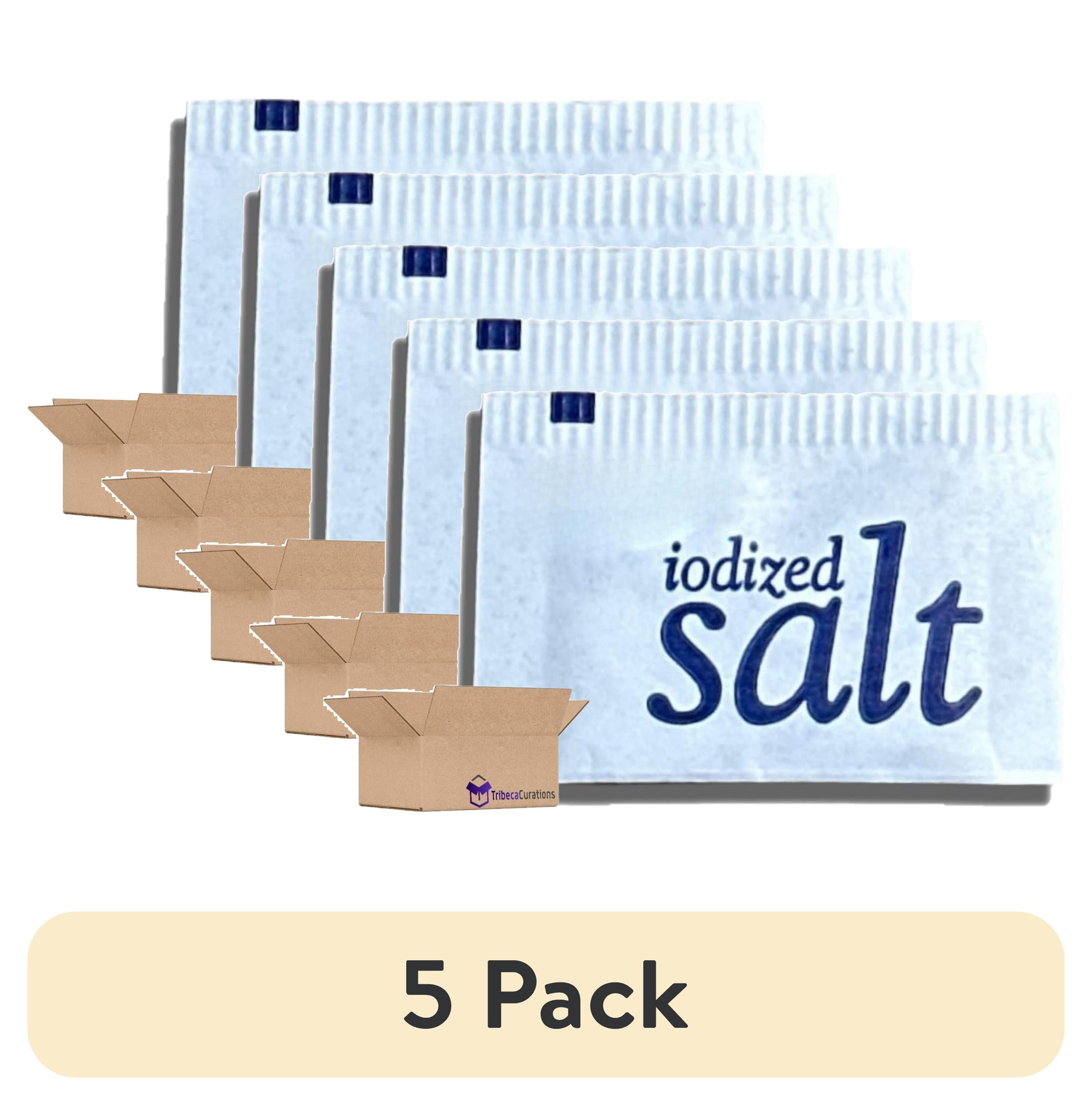 (5 pack) Salty Ernie Individual Salt & Pepper Packet Combo Pack ...