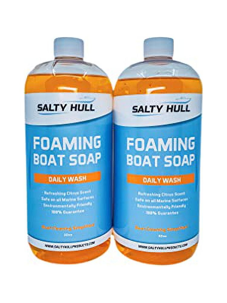 Salty Hull Advanced Boat Washing Solution for Maximum Cleanliness and ...
