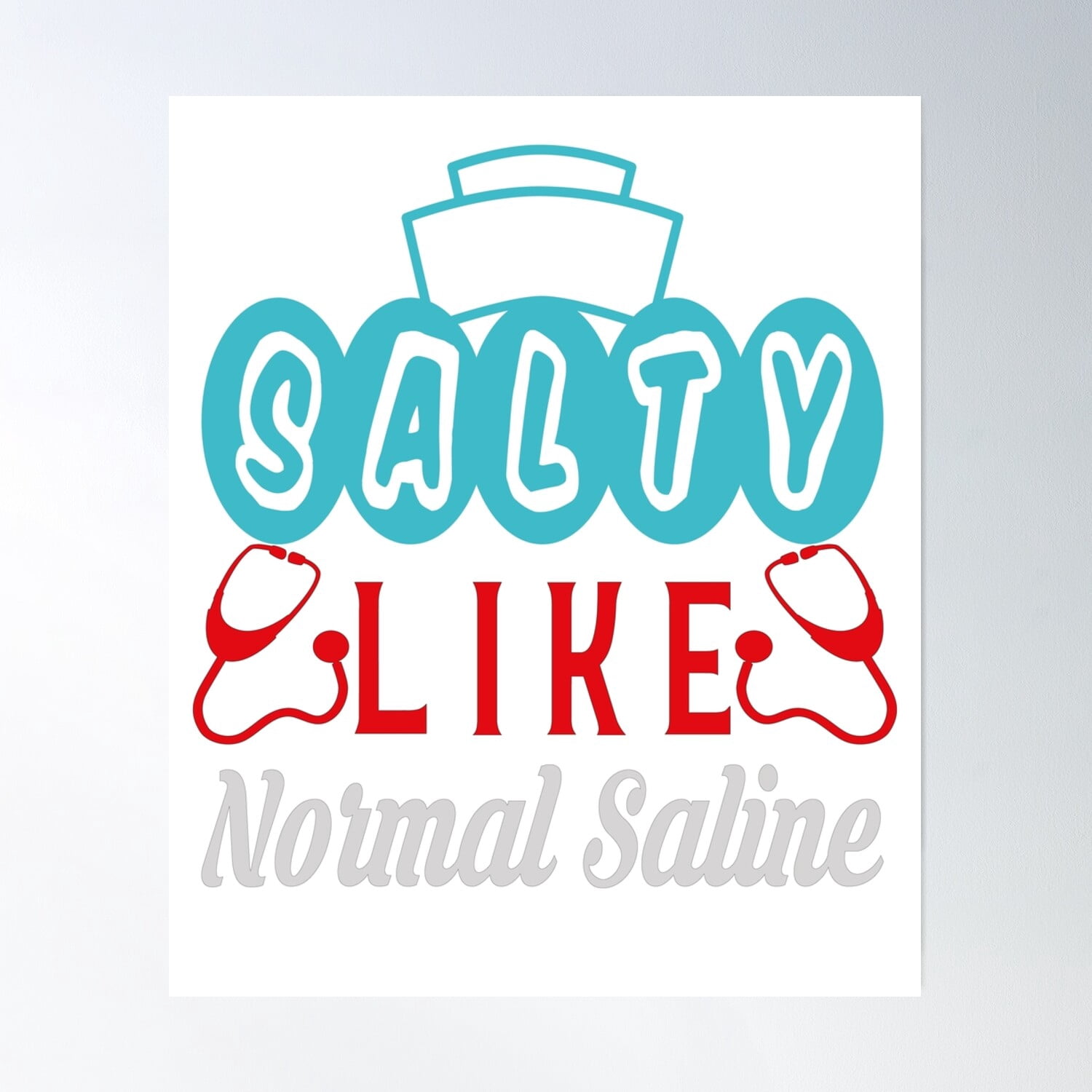 Salty Like Normal Saline, Nurse, Nurse Life, Cool Nursing Student ...