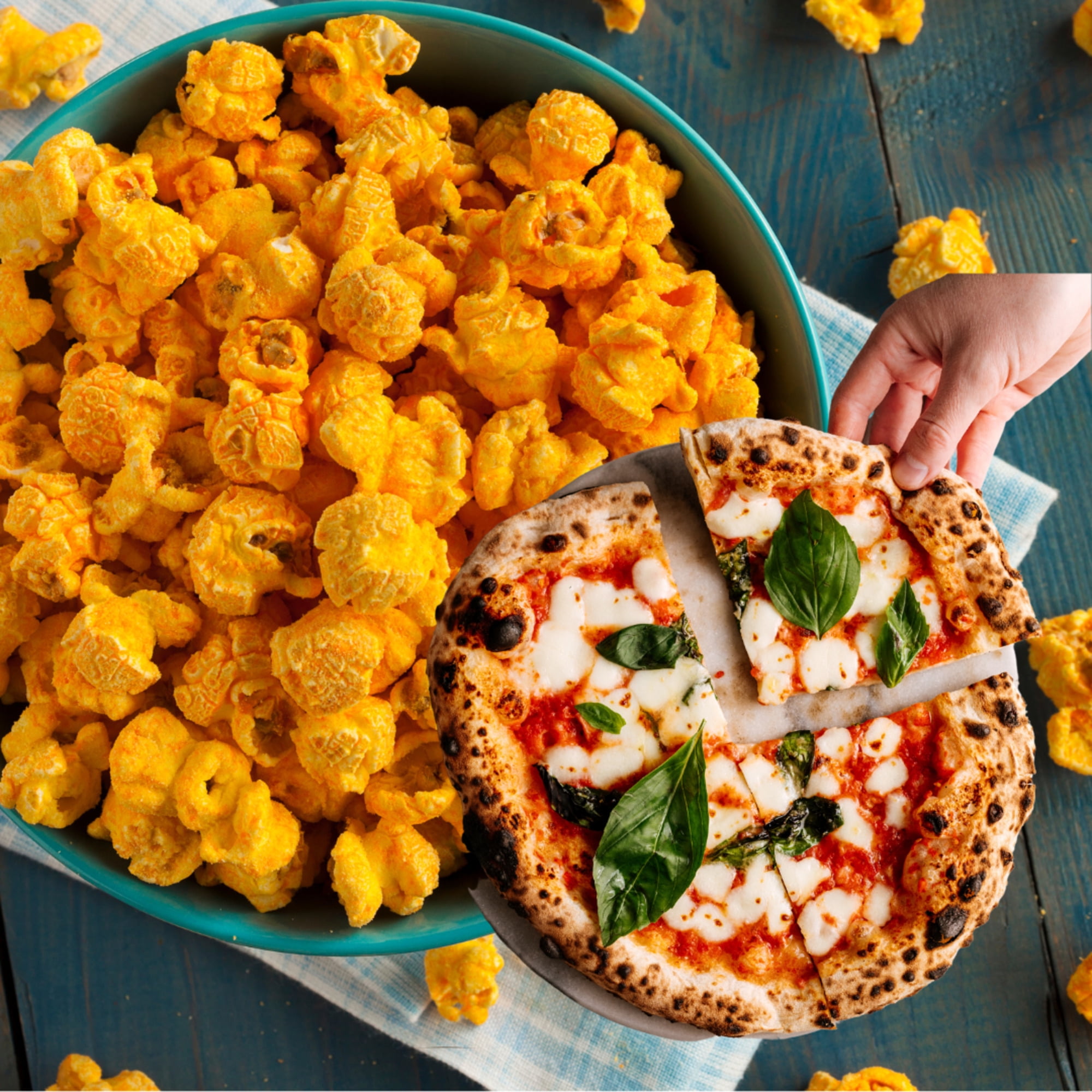 Salty Sisters Gourmet Popcorn - Pizza Popcorn - Tall - 9 Cups - Walmart.com