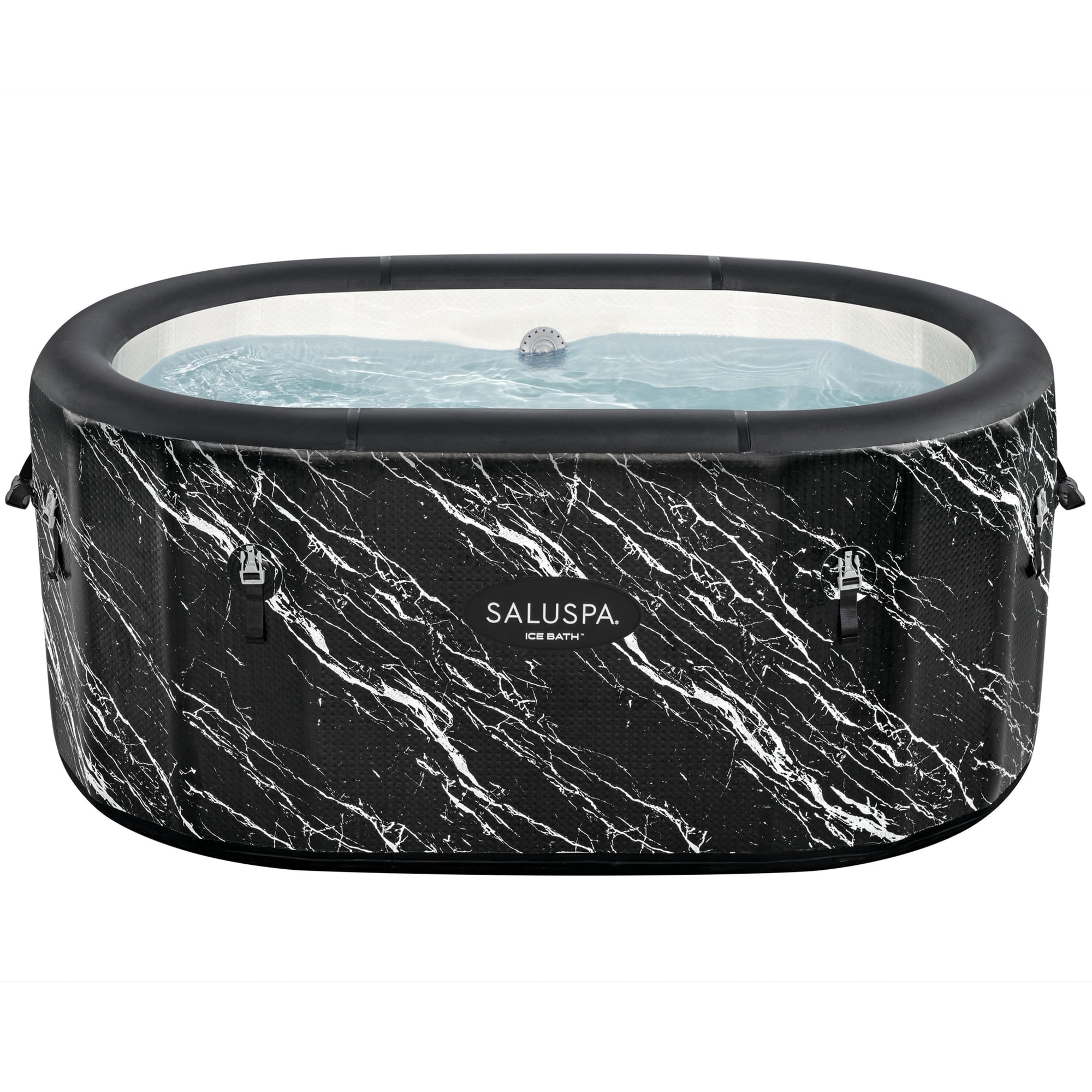 SaluSpa: Glacial Dip - Cold Plunge Inflatable Tub - 60x36x28", Black ...