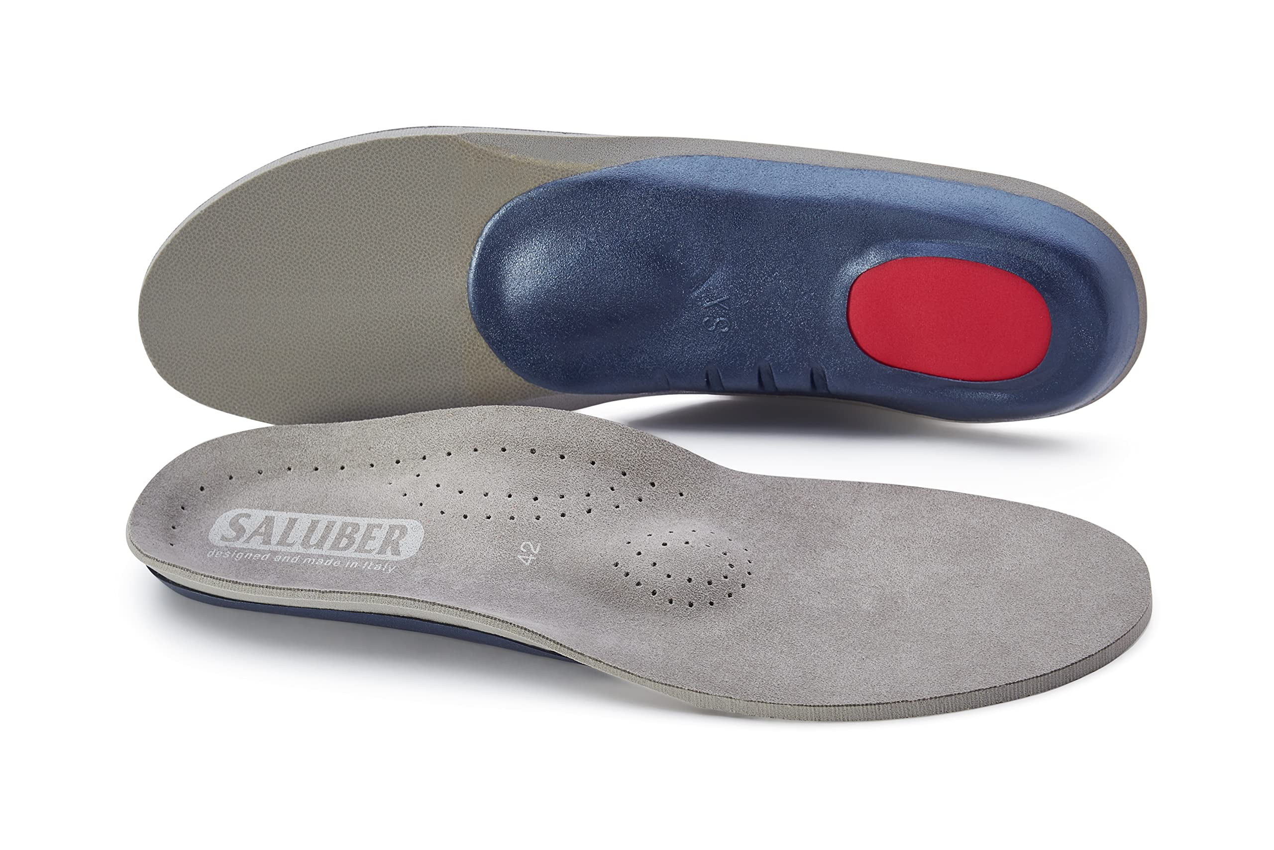 Saluber H485-46 Extra Thick Orthotic Inserts w/Metatarsal Pad for Women ...