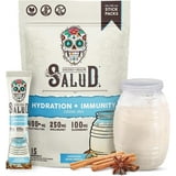 Salud 2-in-1 Hydration Packets + Immunity Electrolytes Powder, Horchata ...