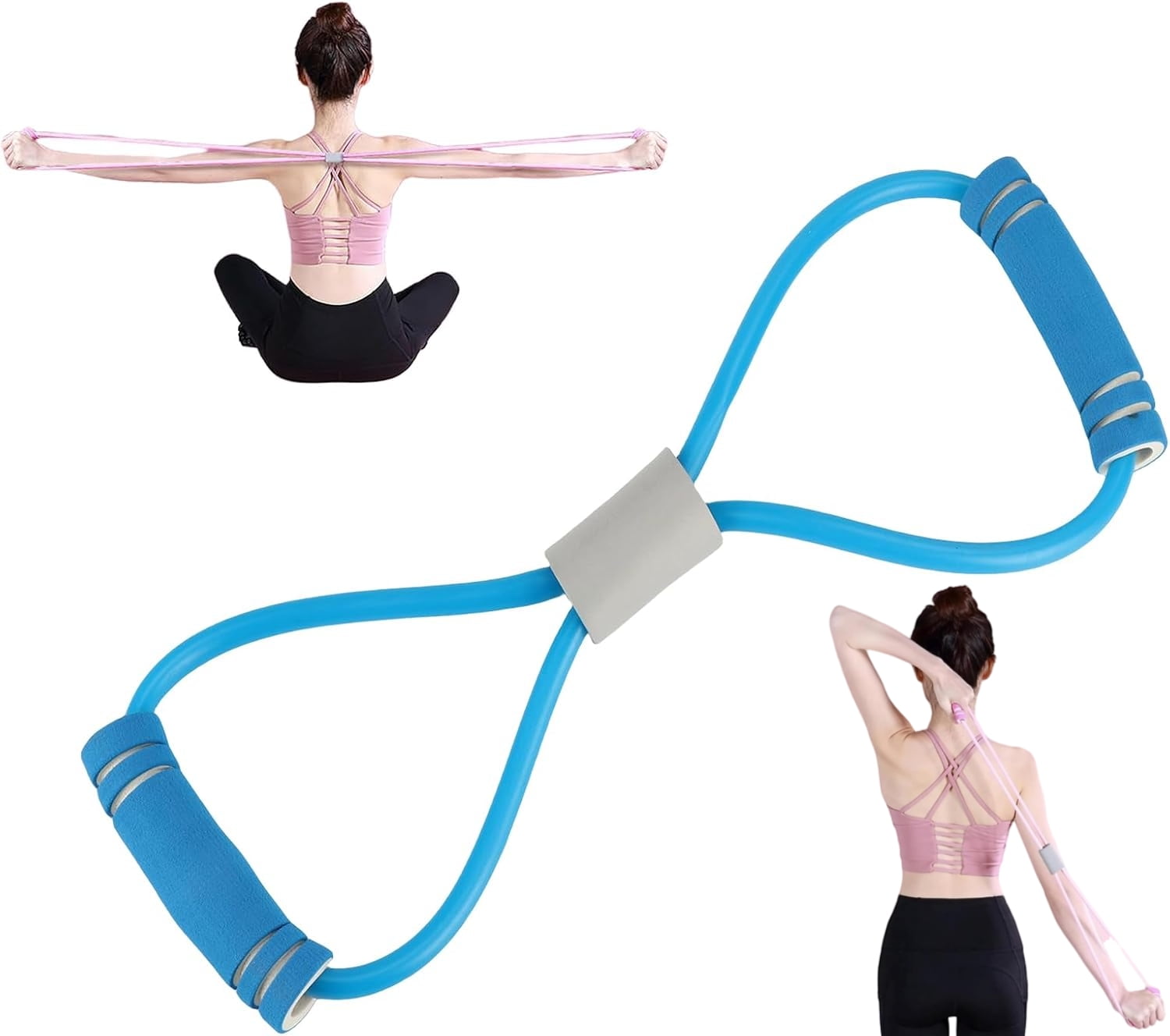 Saludea Resistance Band, 2025 New Resistance Bands 8 Figure Shaped ...