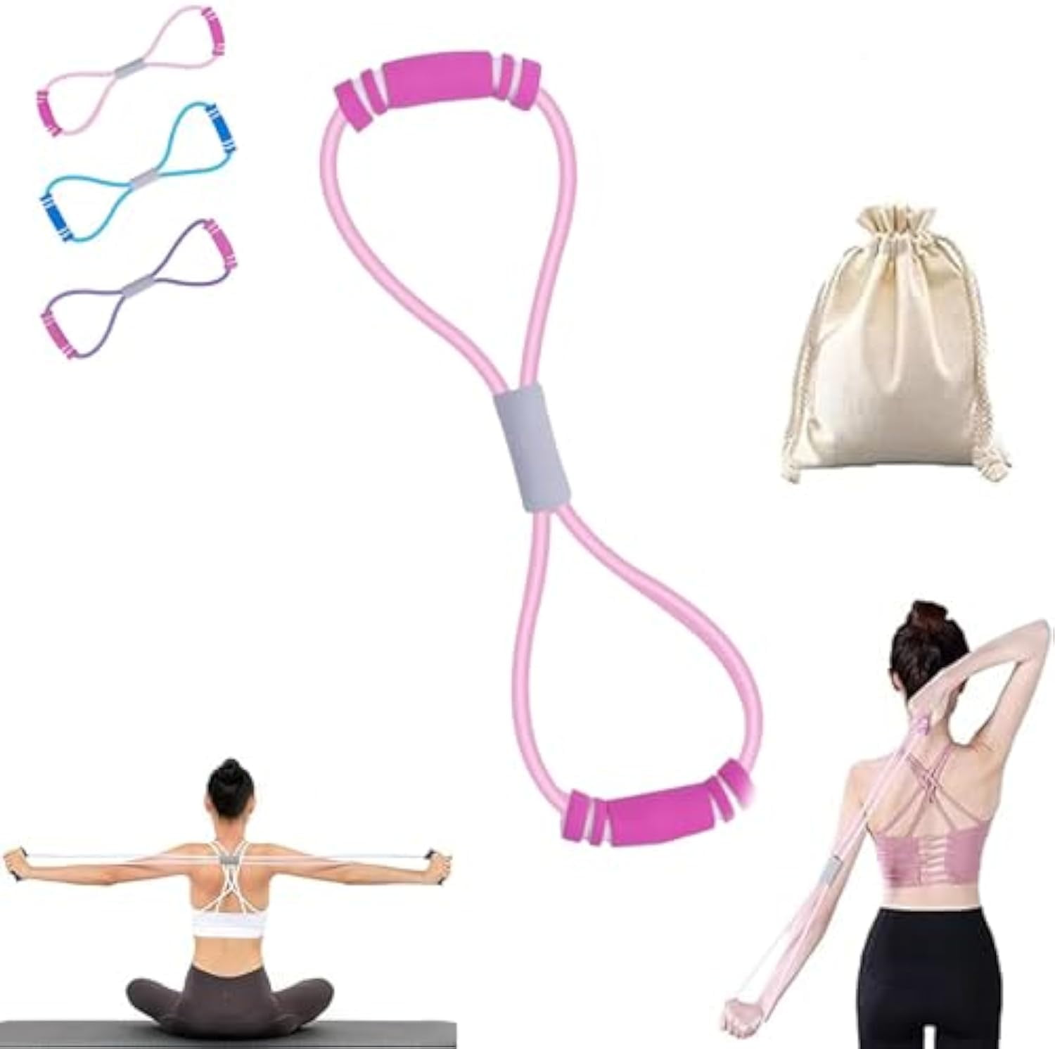 Saludea Resistance Band, Saludea Figure 8 Resistance Band, Figure 8 ...