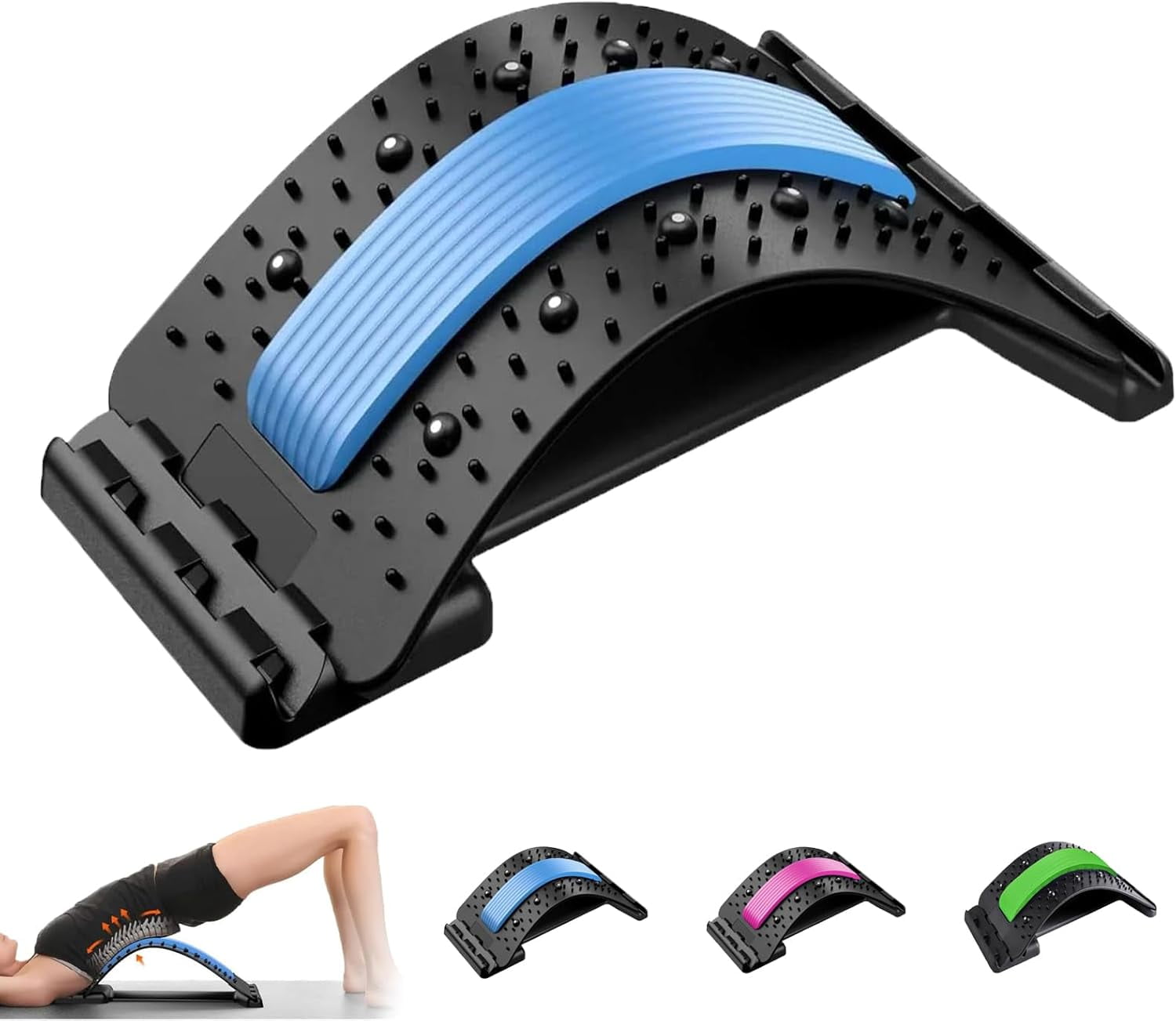 Saludea Spinecomfort Back Stretcher, Back Cracker 4 Level, Lumbar ...