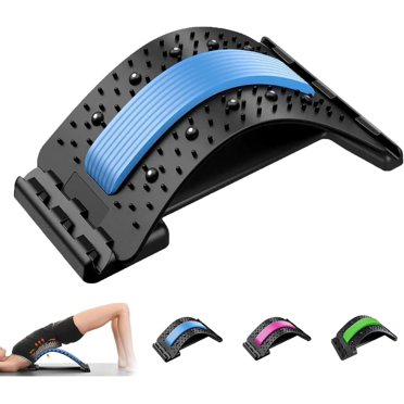Lumbar Massager Back Stretcher Lumbar Correction Pad Back Support ...