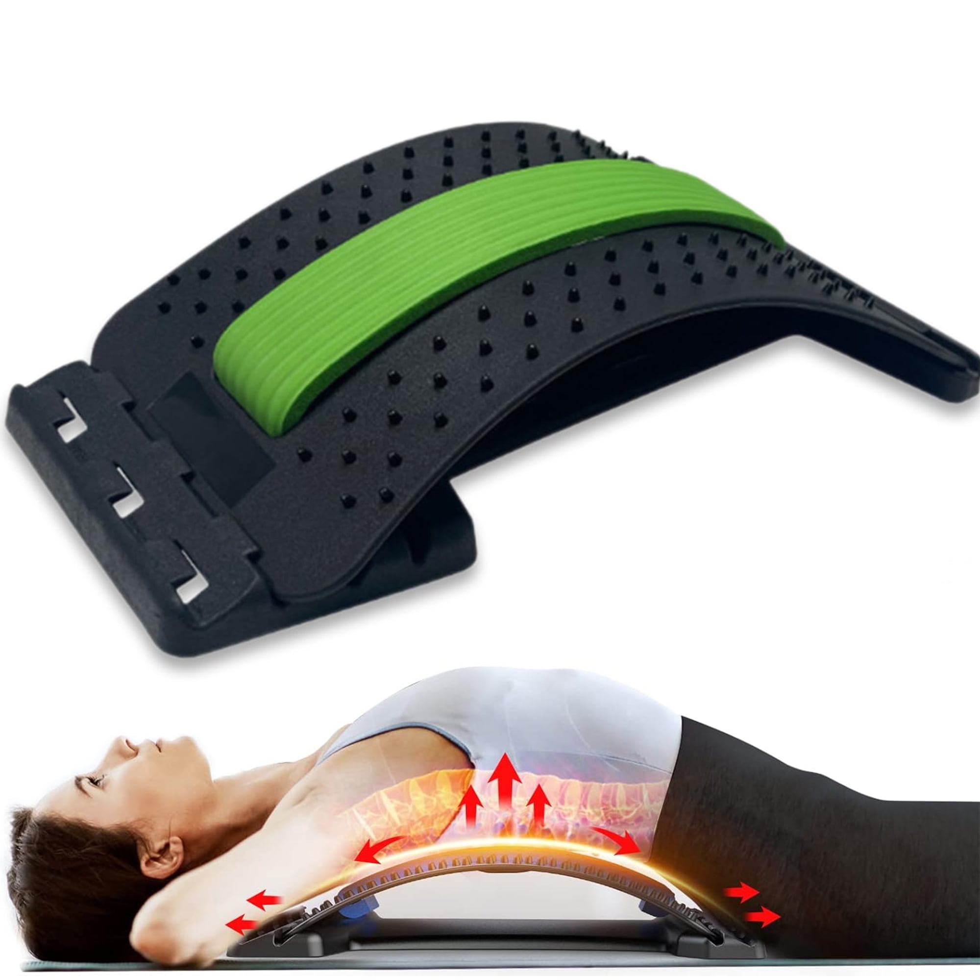 Saludea Spinecomfort Back Stretcher, Saludea Spine Stretcher, for Lower Back Pain Relief, 3 ...