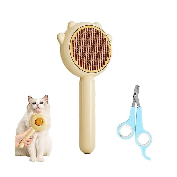Saluqifa Cuddles and Meow Brush, Cuddles and Meow Sticky Brush, Cuddles ...
