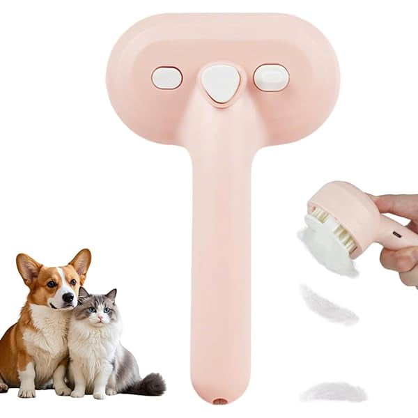 Saluqifa Furry Basics Brush, 2025 New Pet Grooming Brush, Gentle Deshedding Tool for Cats & Dogs ...