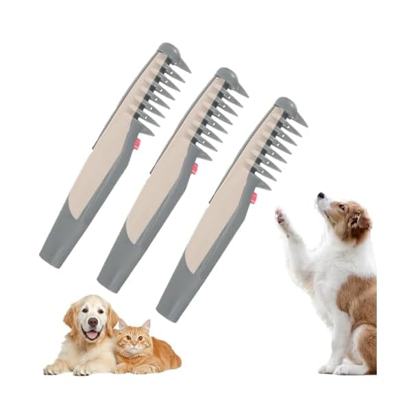 Saluqifa Mataway E Comb for Dogs Cats, Petsboro Mataway E Comb ...