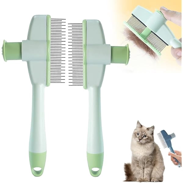 Saluqifa Pet Hair Removal Comb Flea Comb,2025 New Multifunctional Cat ...
