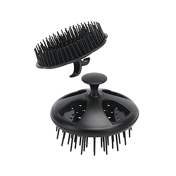 Saluqifa Shampoo Brush, 2 pcs Scalp Massage Floriated Shower Comb Long ...