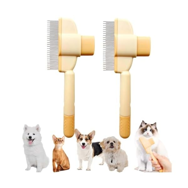 Saluqifa Zen Brush For Cats, Zenbrush Cat Comb - Removes Fur & Relieves ...