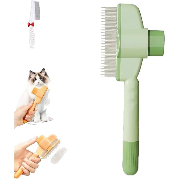 Saluqifa Zenbrush Cat Comb, Avatore Zenbrush for Cats, Upgrade Dog and ...