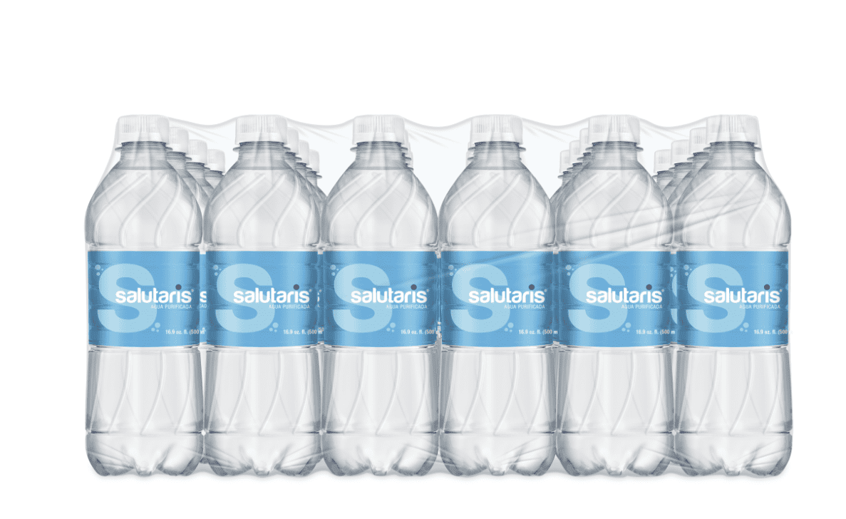 Salutaris, Bottled Drinking Water, 24pack, 16.9oz, Allergens Free, Pet ...
