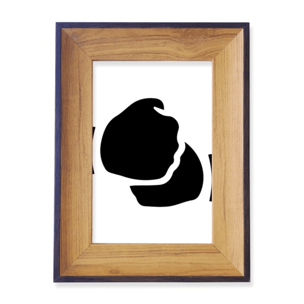 Salute Gesture Outline Pattern Photo Frame Exhibition Display Art ...