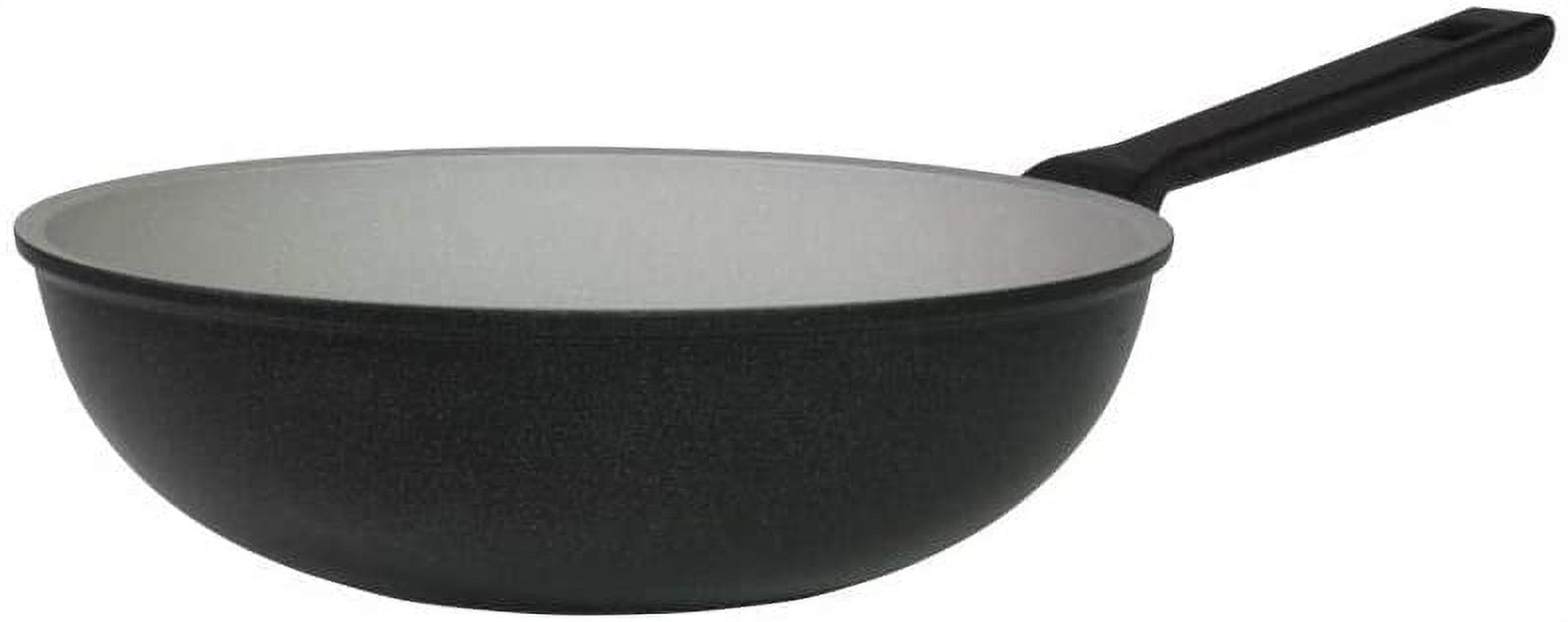 Salutella Zerocolor Non Stick 11 inch Wok, Black - Walmart.com