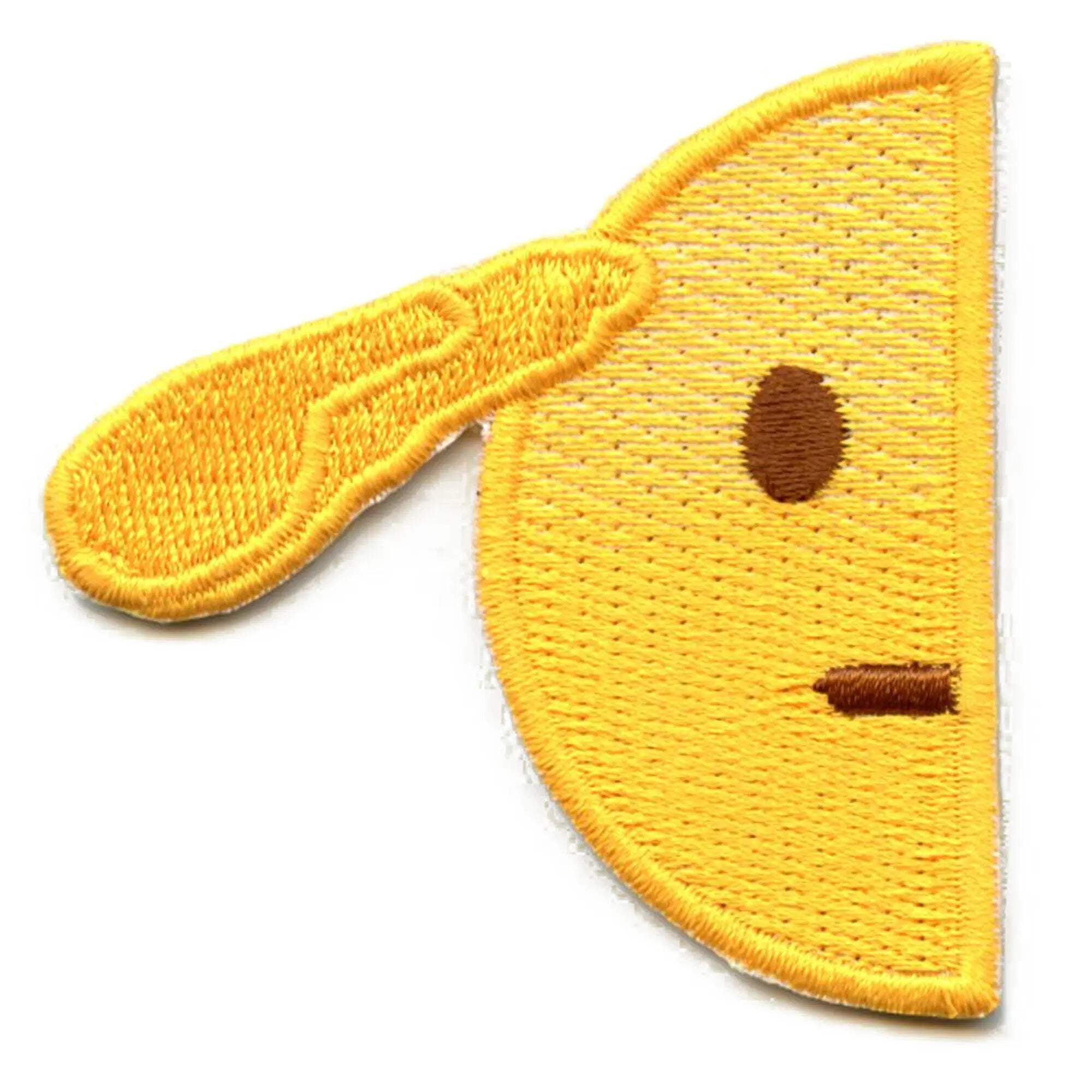 Saluting Face Emoji Patch Yes Sir Embroidered Iron On - Walmart.com