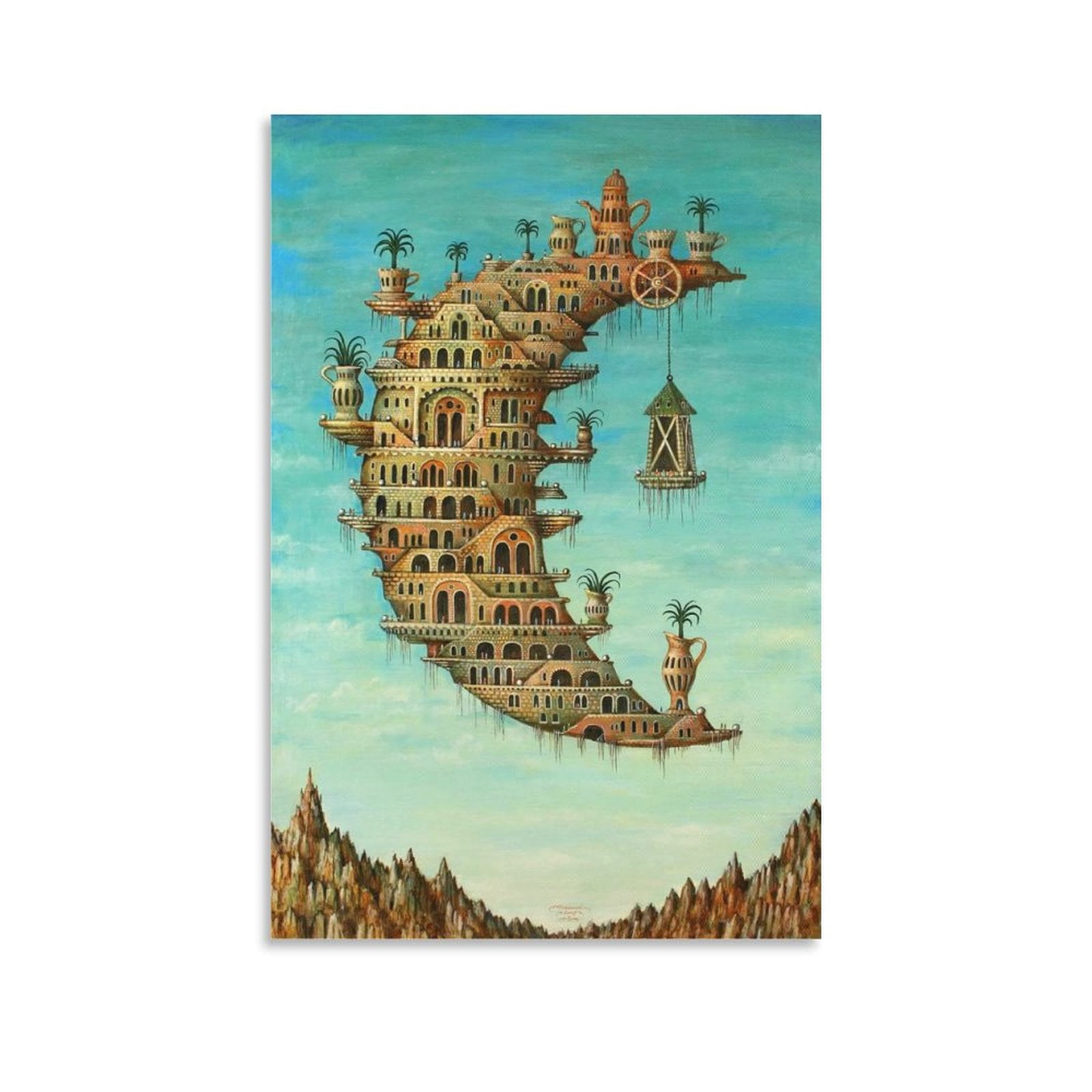 Salvador Dalí Painter Artwork Painting Poster Cool Artworks Painting ...