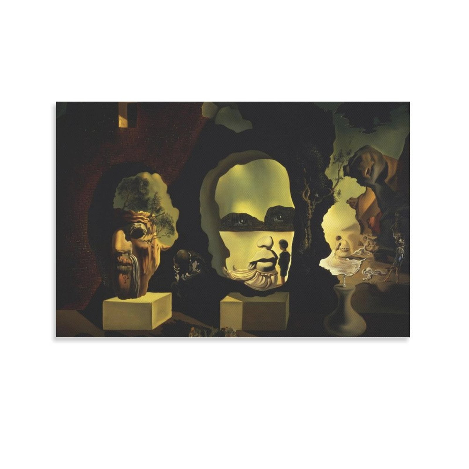 Salvador Dalí Painting Realist Painter Famous Poster Print Photo Art ...