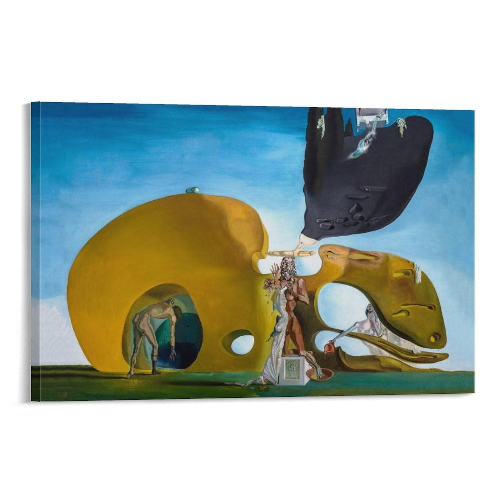 Salvador Dalí Posters Surrealist Oil Painting Printing (3) Canvas Wall ...