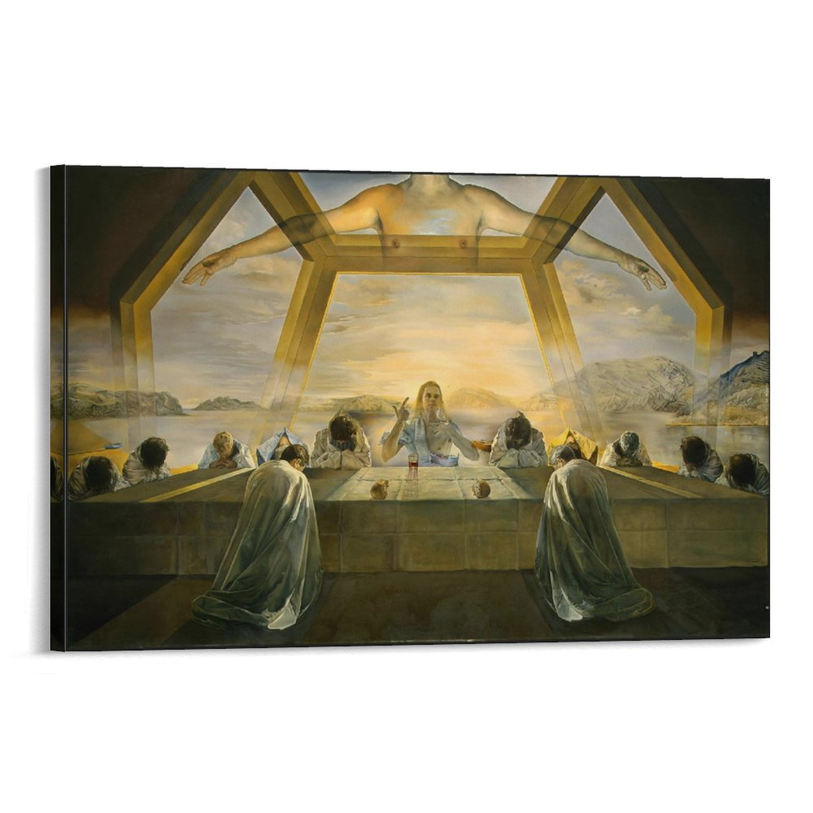 Salvador Dalí Wall Art Prints 《The Sacrament of The Last Supper》 Poster ...