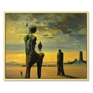 Salvador Dali Wall Art Dalí Morphological-Echo Surrealist Framed ...