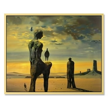 Salvador Dali Wall Art Dalí Morphological-Echo Surrealist Framed ...