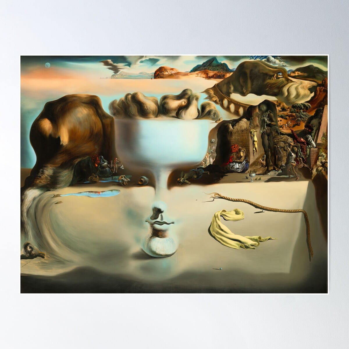 Salvador Dali Digital Painting Salvador Dali Artwork Poster Wall Art ...