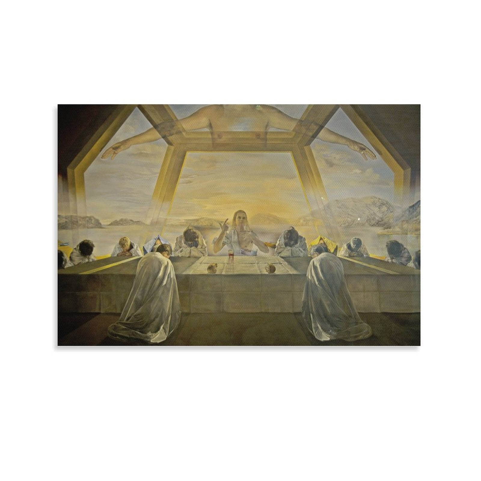 Salvador Dali Poster The Sacrament of The Last Supper Picture Print ...