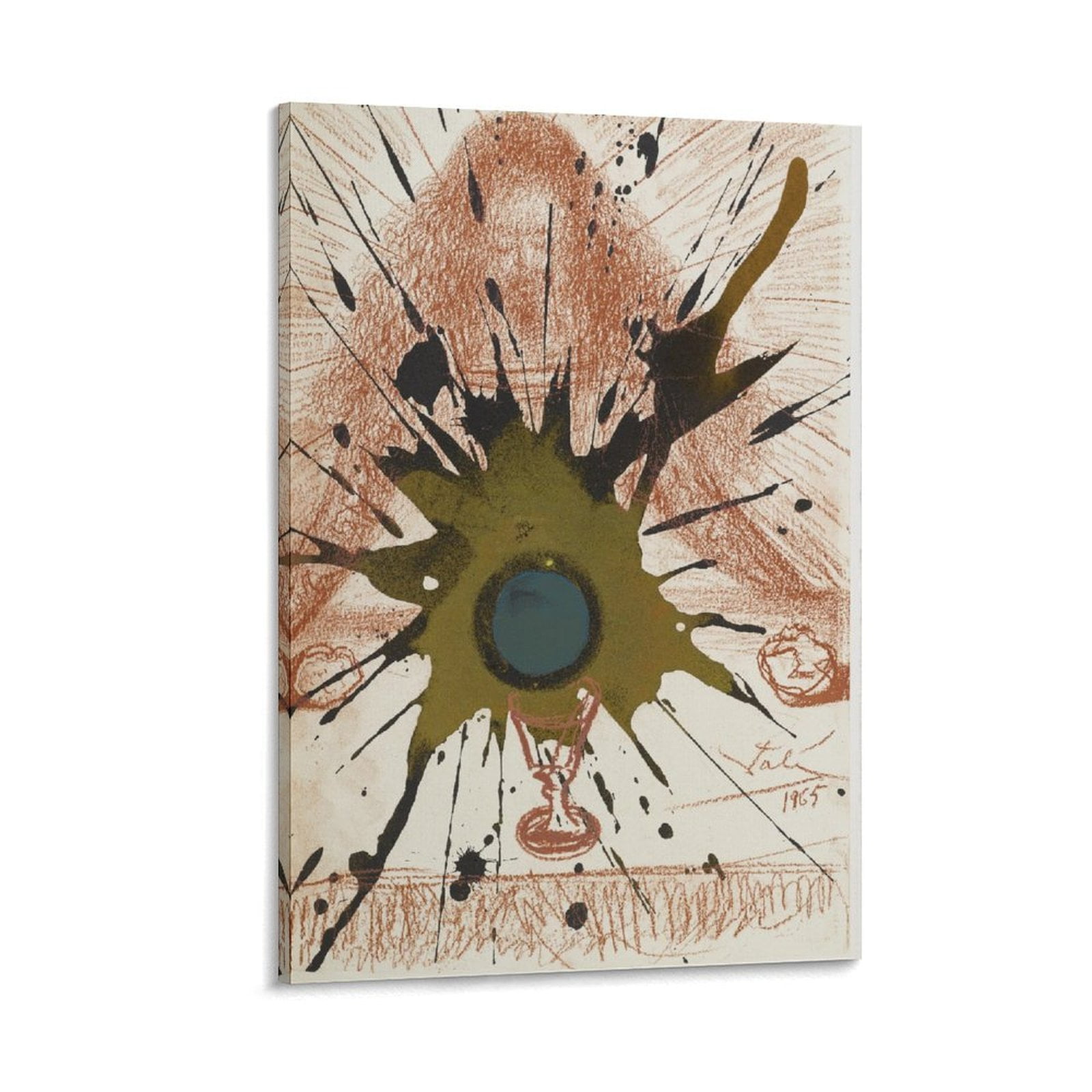 Salvador Dali Posters (3) Posters Wall Art Painting Canvas Gift Living ...